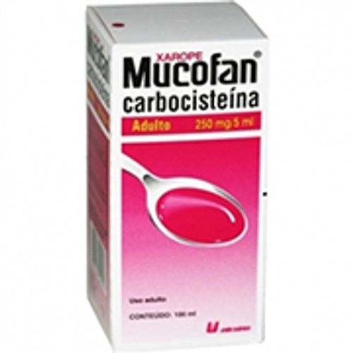 Mucofan 50Mg Xarope Frasco Com 100Ml Adulto | Drogafuji - drogafuji