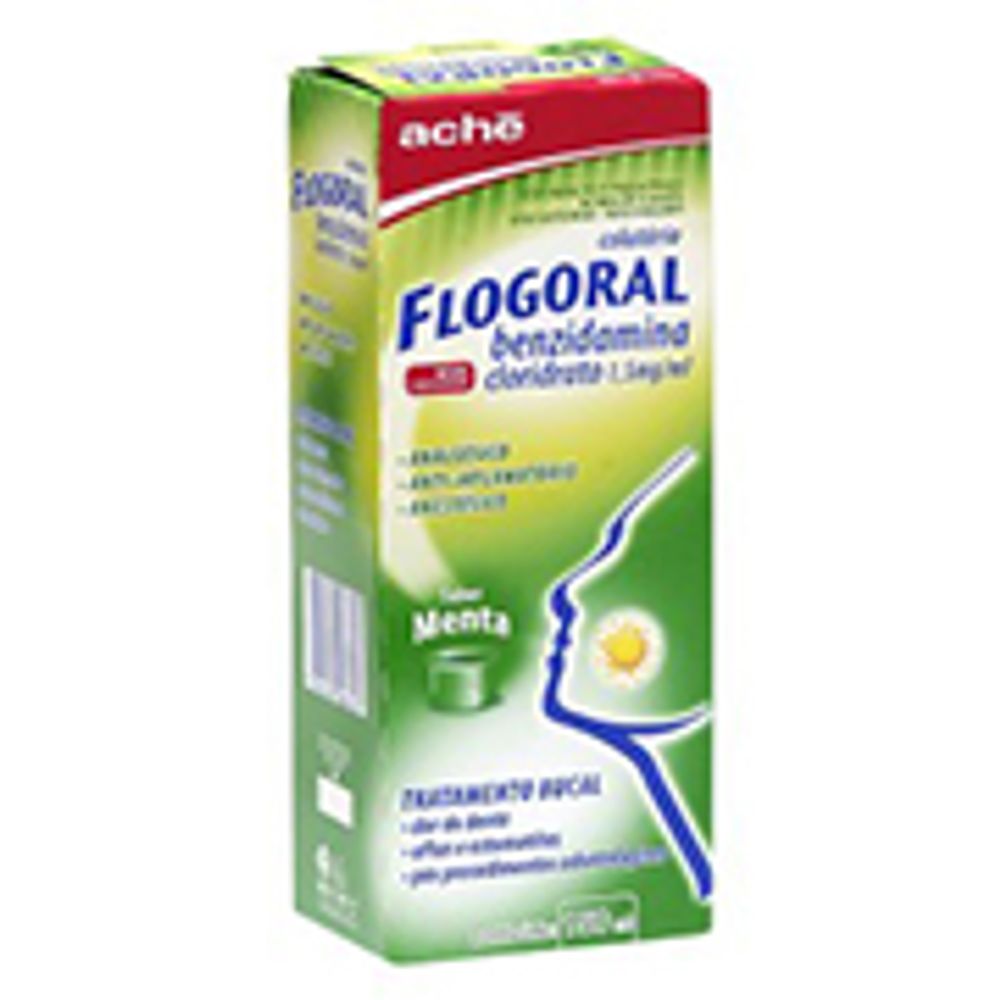 Flogoral Colutório Frasco Com 150Ml + Copo Medidor Sabor Tradicional ...