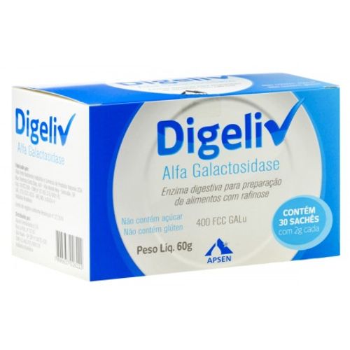 Digeliv 400 Fcc Caixa Com 30 Sachês Com 2G | Drogafuji - drogafuji