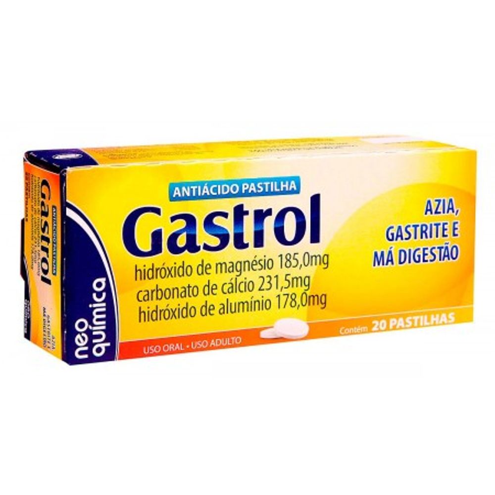 Gastrol 20 Pastilha Mast | Drogafuji - drogafuji