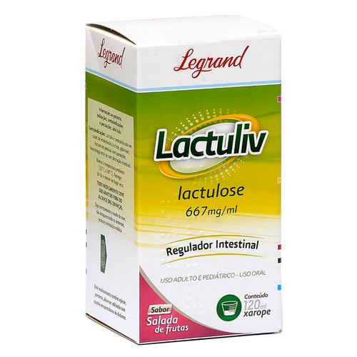 Lactuliv 667Mg Xarope Frasco Com 120Ml Sabor Ameixa | Drogafuji - drogafuji