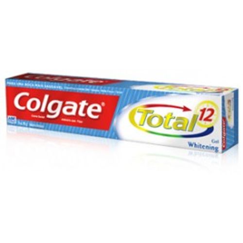 Creme Dental Colgate Total 12 Whitening Gel Com 90G - drogafuji