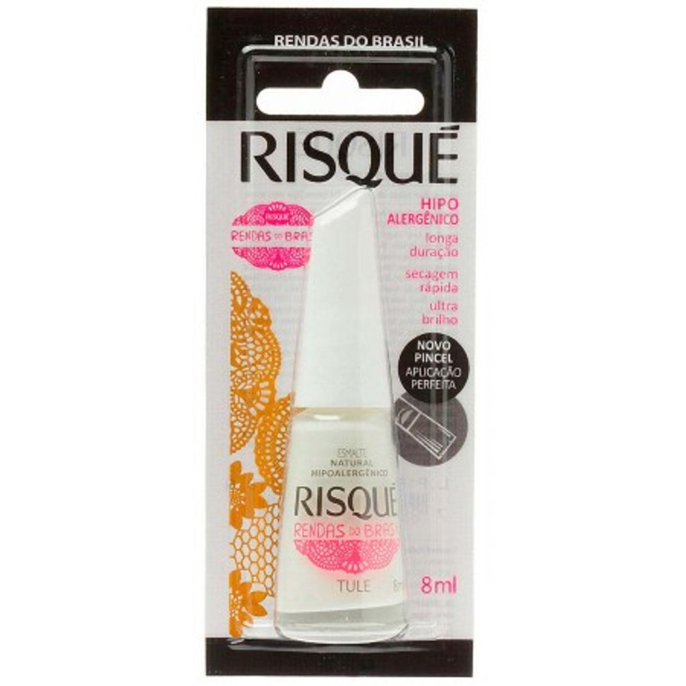 Esmalte Risque Nat Renda Tule | Drogafuji - drogafuji