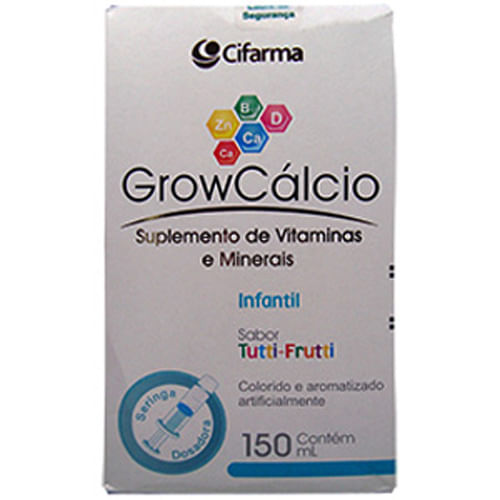 Grow Calcio Infantil Tutti-Frutti 150 Ml | Drogafuji - drogafuji