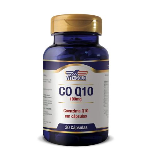 Vit-Gold Coq10 - Coenzima Q10 30 Cápsulas | Drogafuji - drogafuji