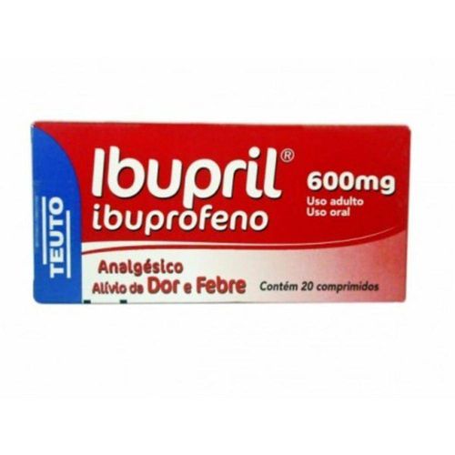 Ibupril 600Mg Com 20 Comprimidos | Drogafuji - drogafuji