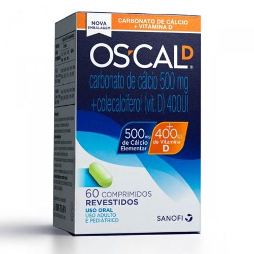 Oscal D Sanofi Aventis 500mg + 400Ui | Drogafuji - drogafuji