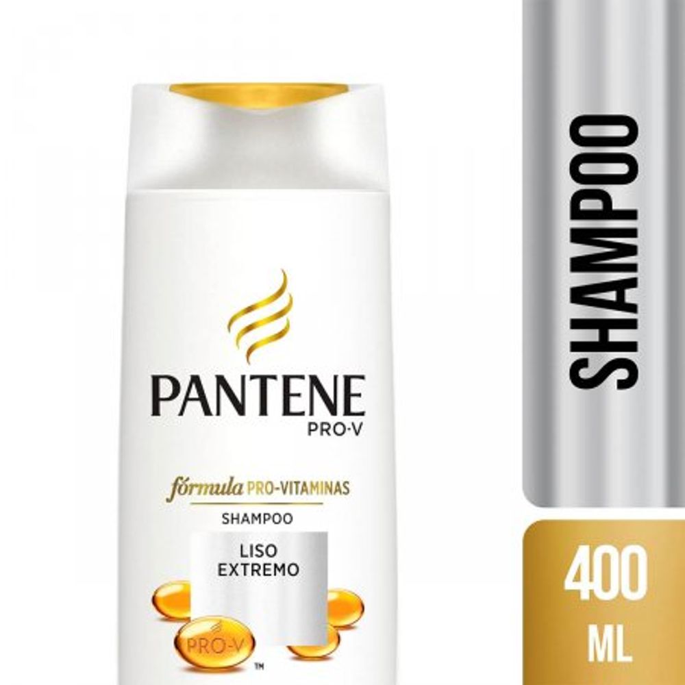Shampoo Pantene Liso Extremo - drogafuji