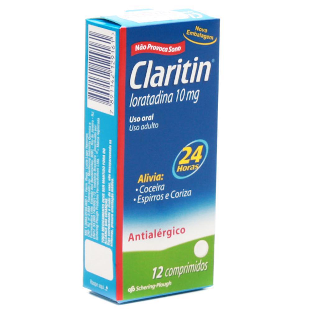 Claritin 10Mg Caixa Com 12 Comprimidos | Drogafuji - drogafuji