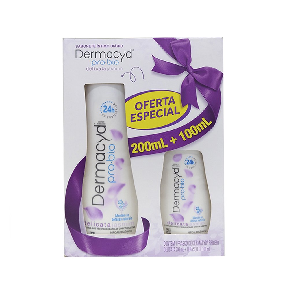 Dermacyd Pro•Bio Delicata Compre 200Ml Leve 100Ml Por + R$ 199 - drogafuji