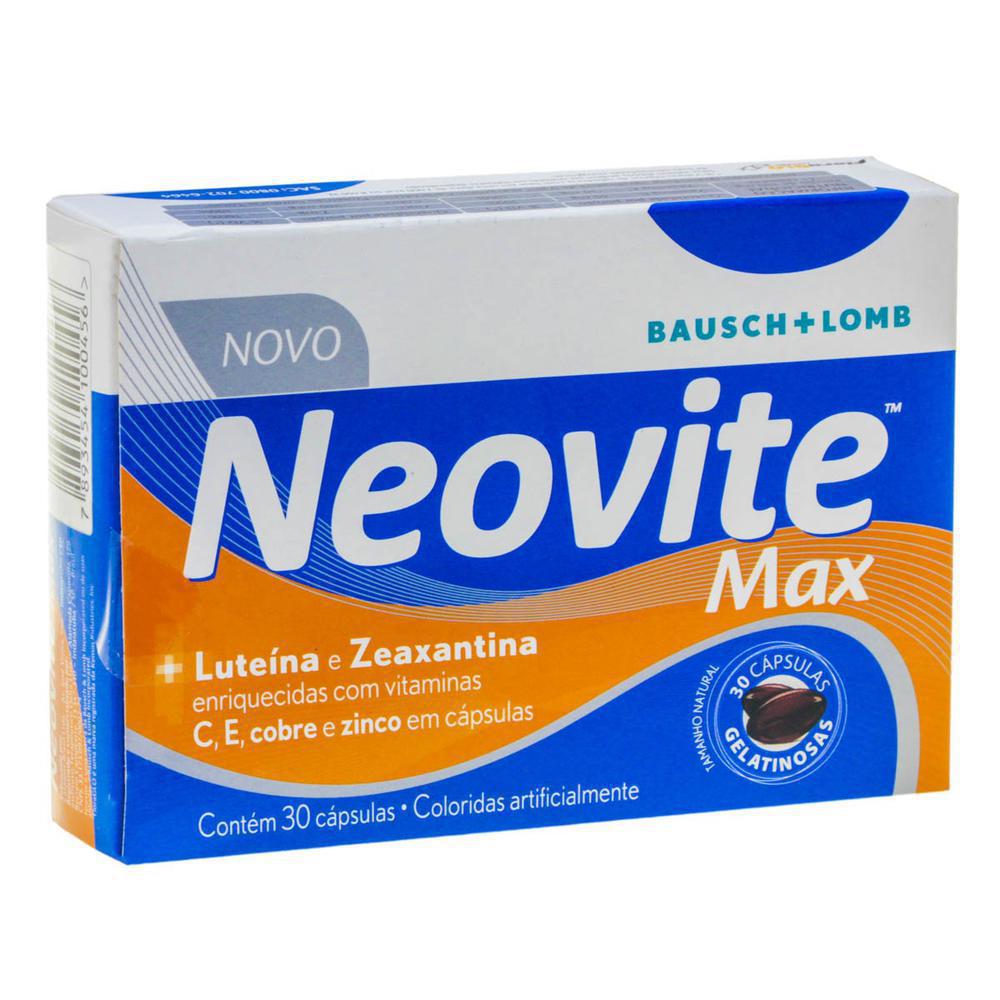 Neovite Max Frasco Com 30 Cápsulas | Drogafuji - drogafuji