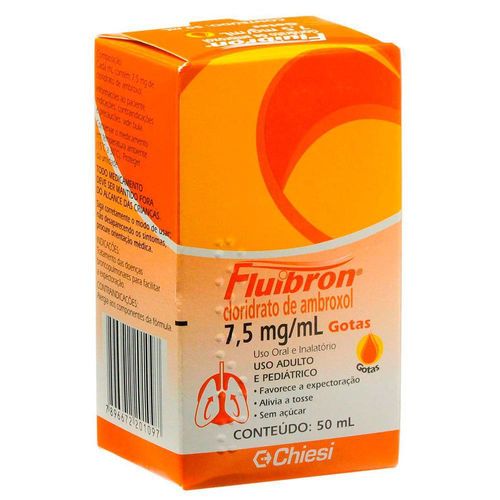 Fluibron 75Mg/Ml Gotas Frasco Com 50Ml | Drogafuji - drogafuji