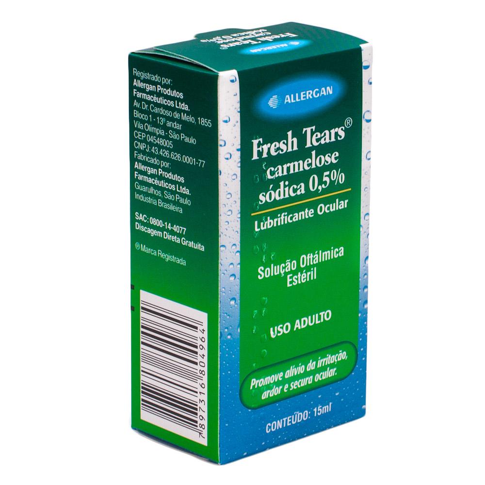 Fresh Tears 5% Solução Frasco Com 15Ml | Drogafuji - drogafuji