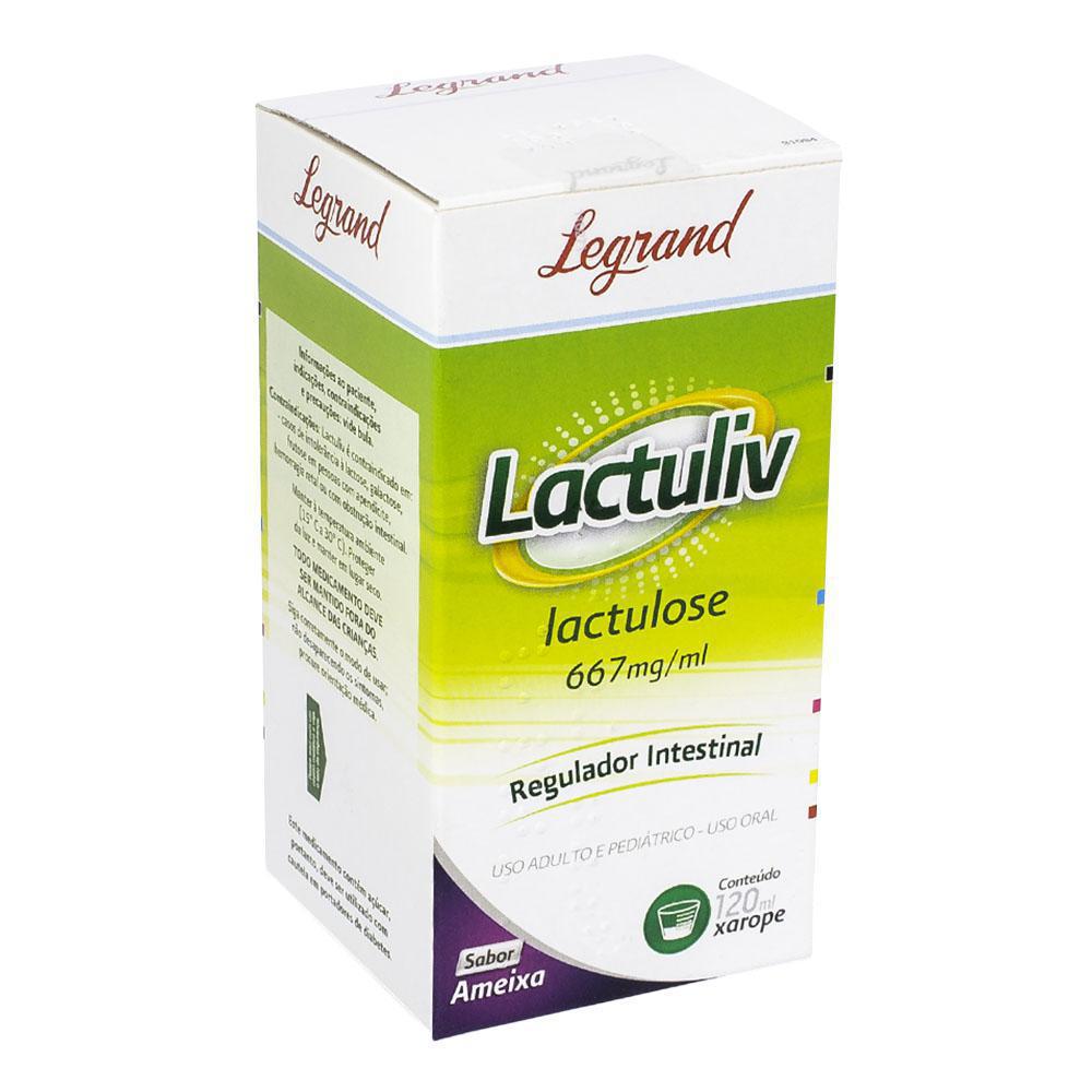 Lactuliv 667Mg Xarope Frasco Com 120Ml Sabor Ameixa | Drogafuji - drogafuji