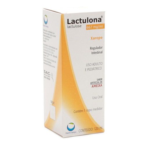 Lactulona 667Mg Xarope Frasco Com 120Ml Sabor Ameixa | Drogafuji ...