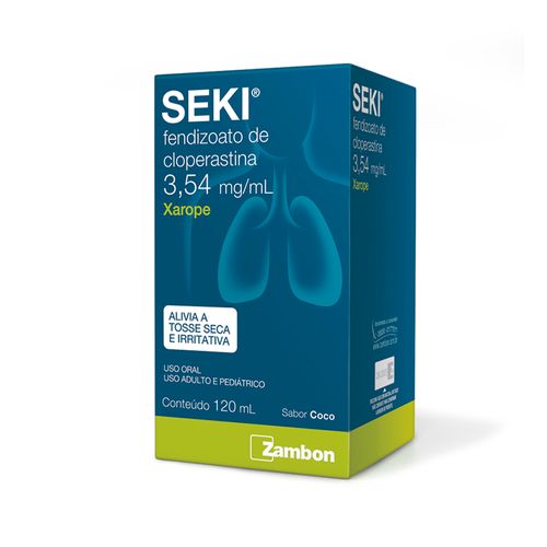 Seki 3,54Mg Xarope Frasco Com 120Ml + Copo Medidor | Drogafuji - drogafuji