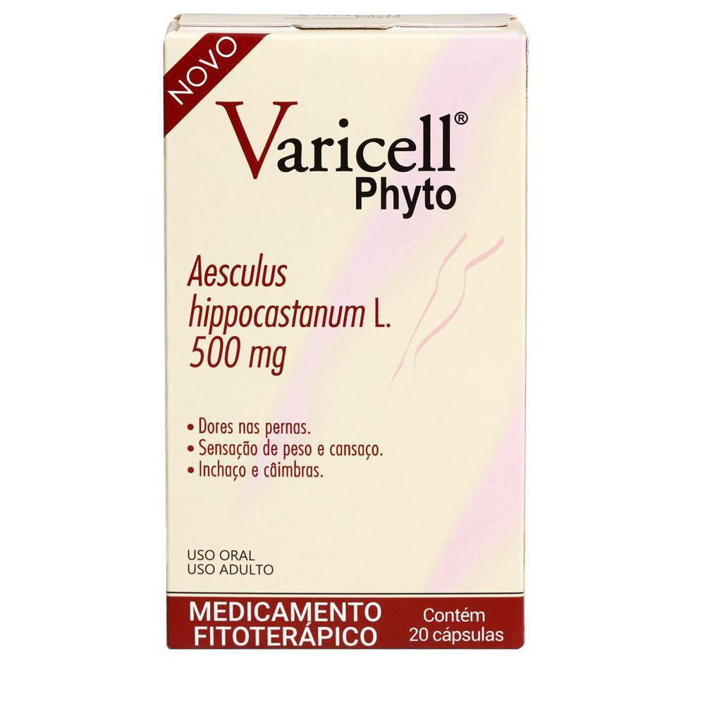 Varicell Phyto 500mg 20 cápsulas | Drogafuji - drogafuji