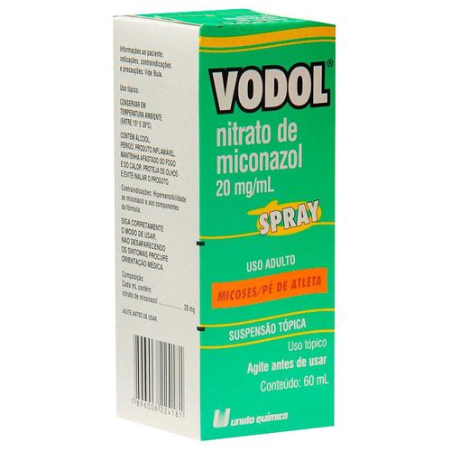Vodol 20Mg Loção Spray Frasco Com 60Ml | Drogafuji - drogafuji