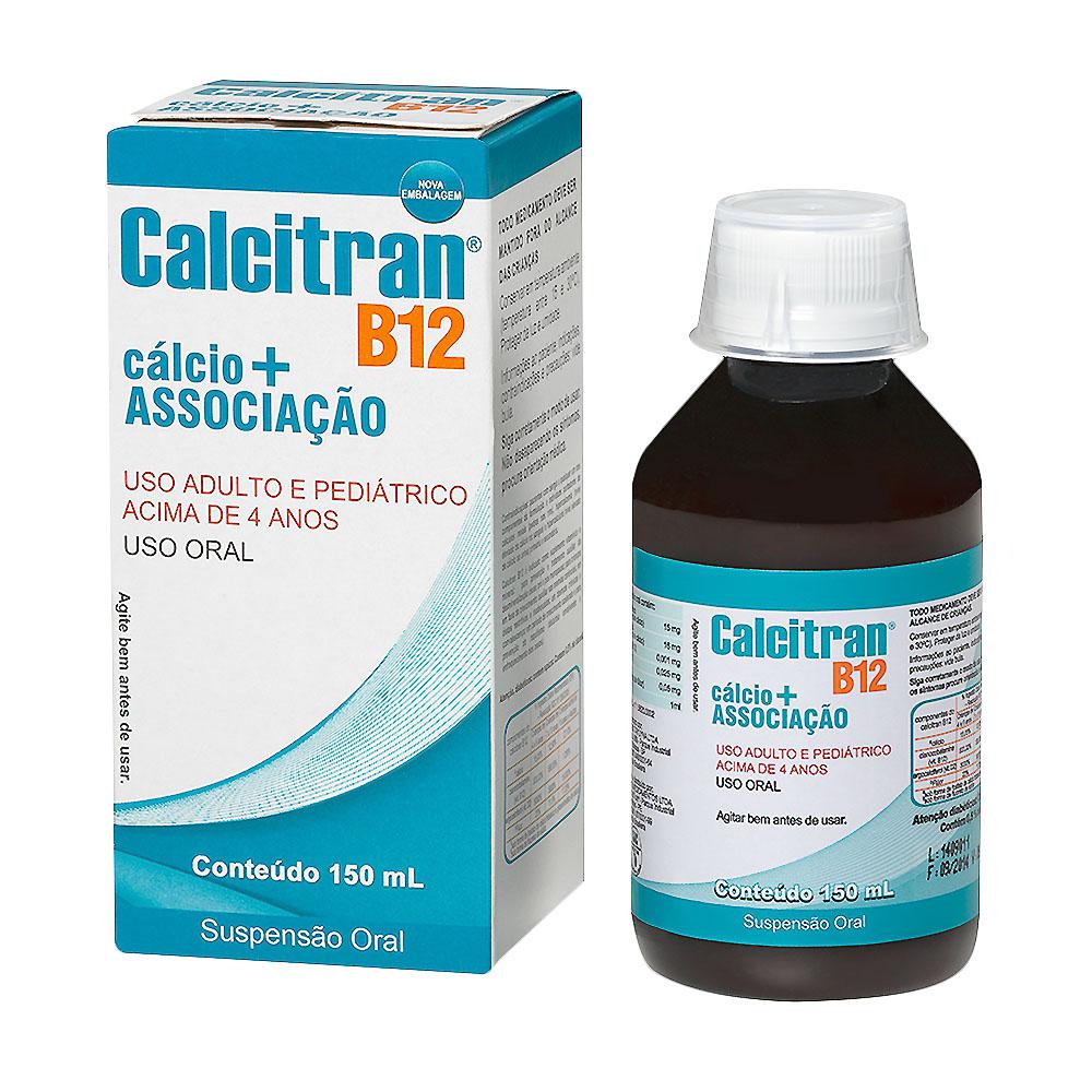 Calcitran B12 Frasco Com 150Ml | Drogafuji - drogafuji