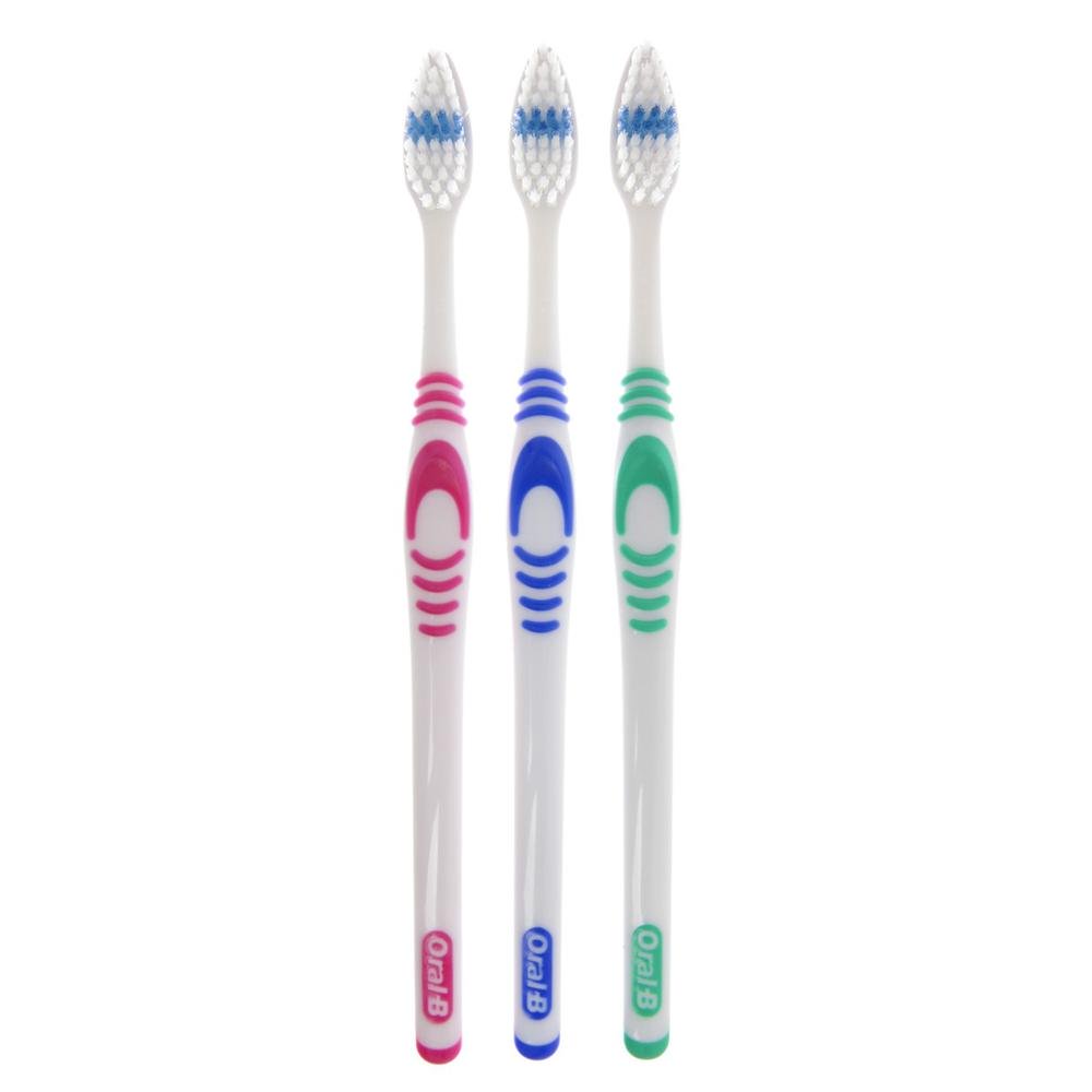 Escova Dental Oral-B Classic Macia Grande 3 Unidades | Drogafuji ...