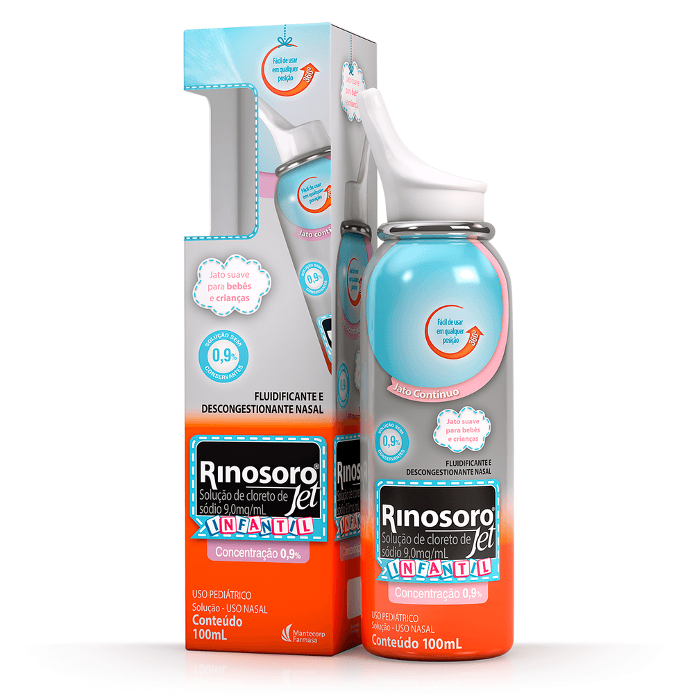 Rinosoro Jet Infantil 9Mg/Ml 100Ml (Mip) | Drogafuji - drogafuji