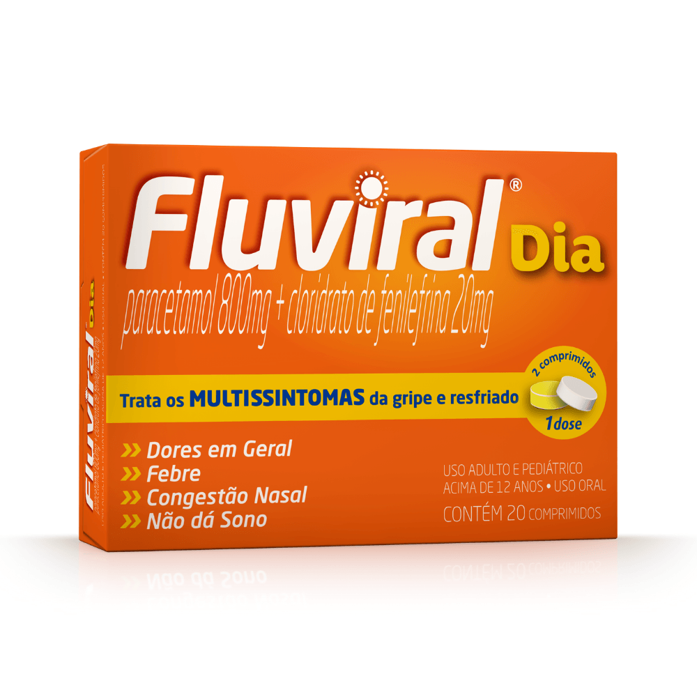 Fluviral Dia 20Cpr (Mip) | Drogafuji - drogafuji