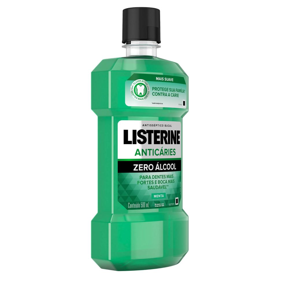 Listerine 500Ml Zero Anticarie | Drogafuji - drogafuji