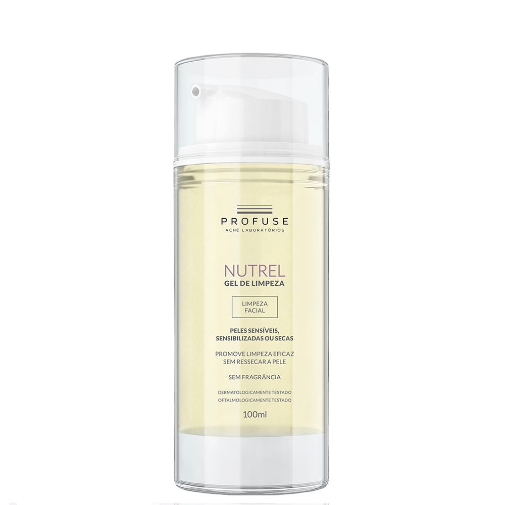 Gel de Limpeza Facial Profuse Nutrel 100ml | Drogafuji - drogafuji