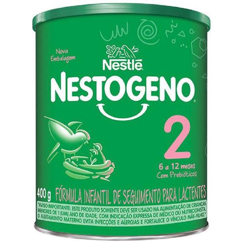 Fórmula Infantil Nestogeno 2 com 400g | Drogafuji - drogafuji