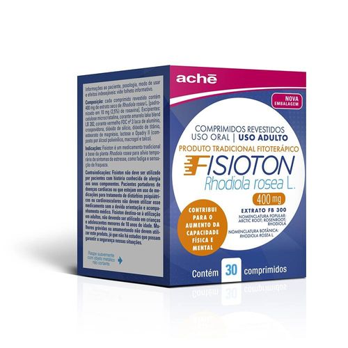 Fisioton 400Mg Caixa Com 30 Comprimidos | Drogafuji - drogafuji